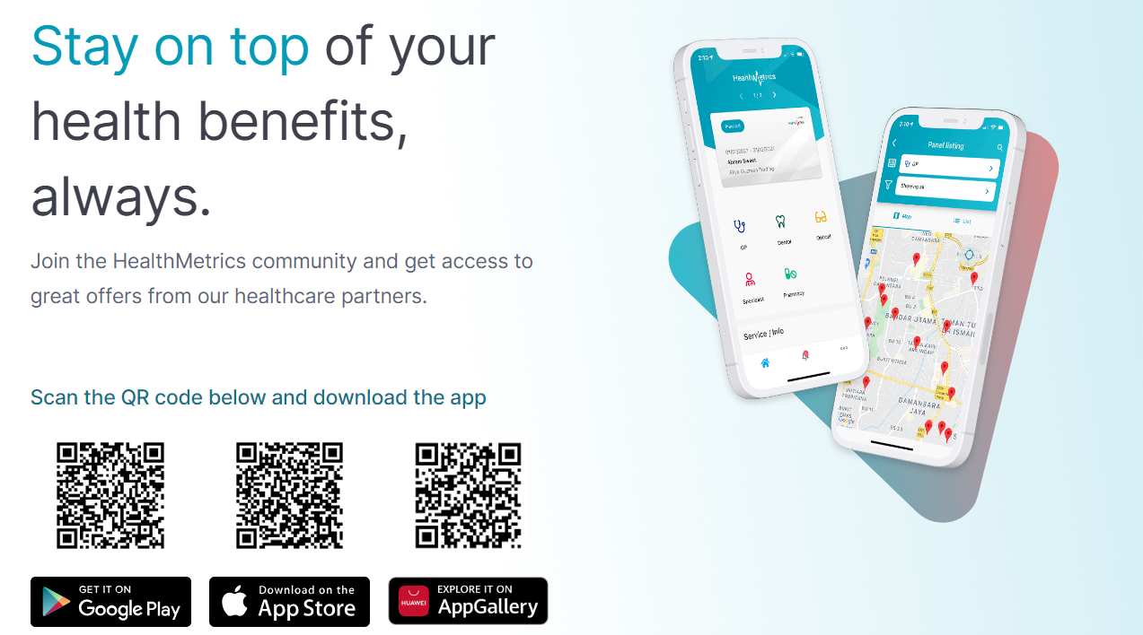 Downloading the HealthMetrics Employee App – HealthMetrics Sdn Bhd